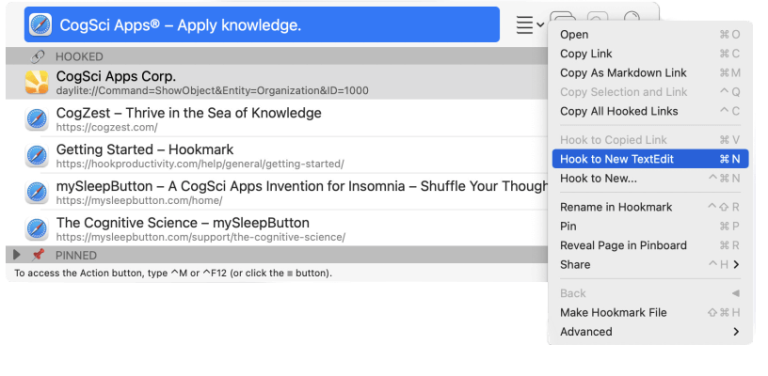 Hookmark 双向链接文件资源工具软件丨中文网站正版购买 – 一款高效工具，可链接数字工作，便于立即获取所需信息。从事认知生产力软件和链接研发近 20 年，通用功能和其他功能可帮助您迅速 ...